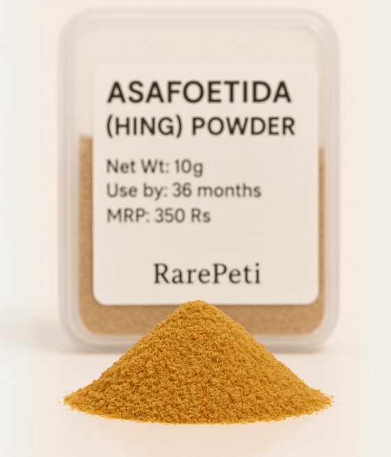 Pure Hing Powder (Virgin Asafoetida) - Rarepeti